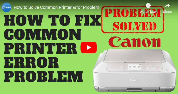 How To Solve Common Printer Error Problem